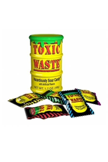 Toxic waste yellow sour candy 42gr