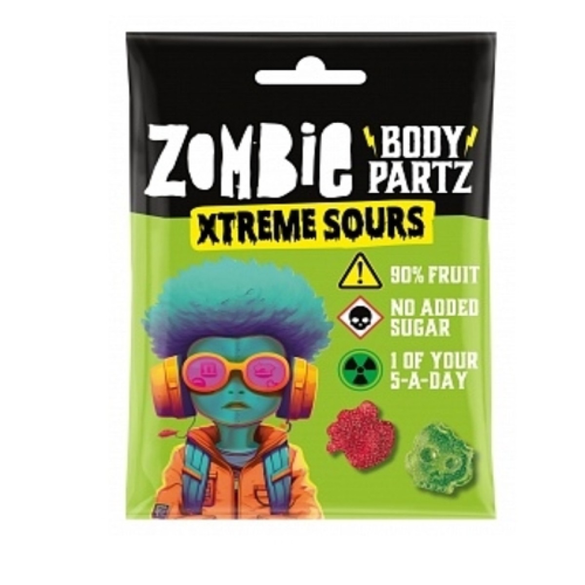Zombie Body Partz Xtreme Sours 35g